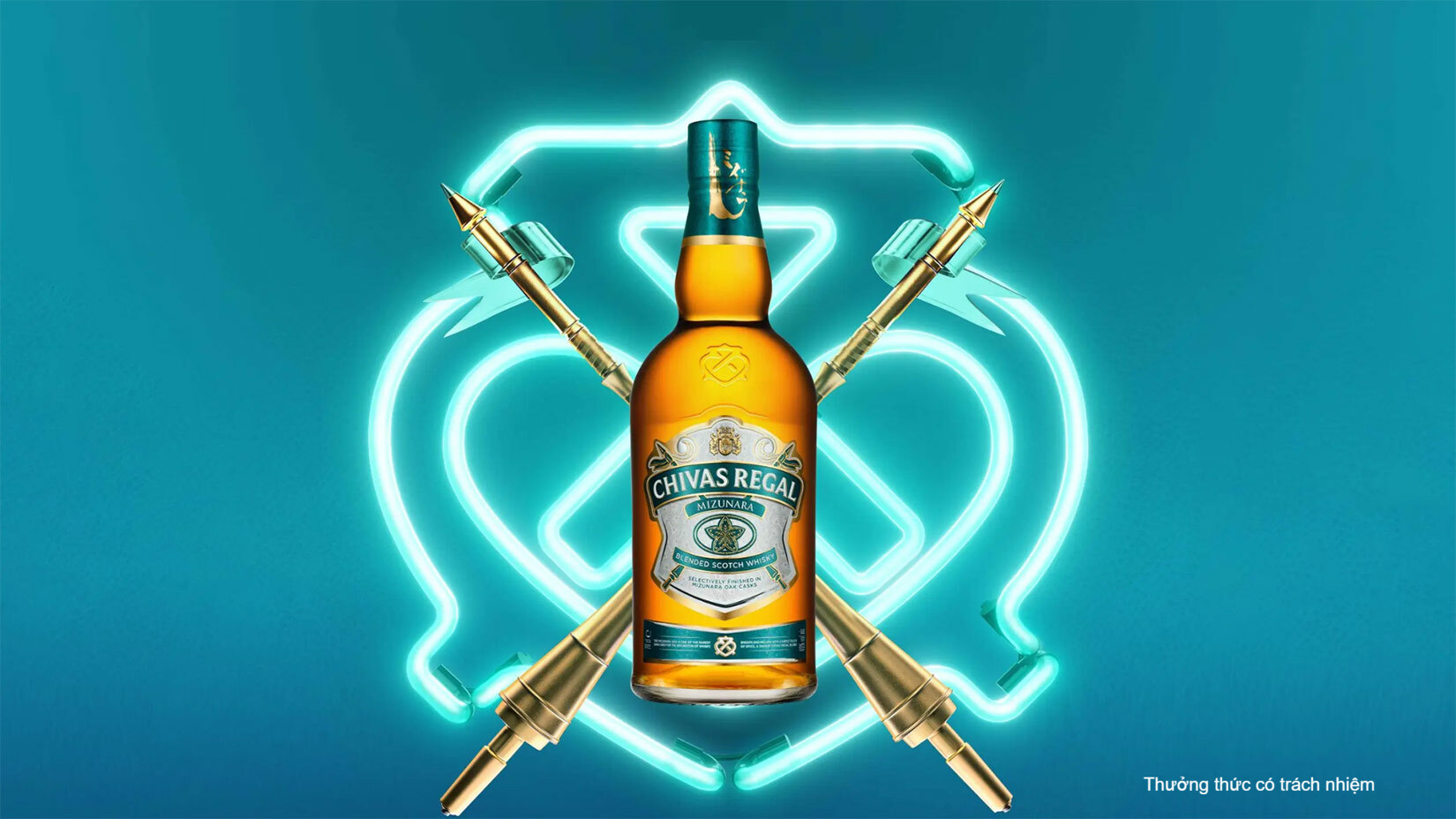Chivas Regal Mizunara – Rượu Chivas Xanh Nhật